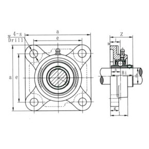 UCF215-48 Self-Lube Flanged Bearing Unit - Aire Bearings