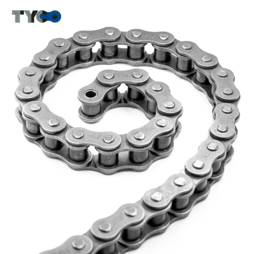 06B-1 (3/8 Pitch) Simplex Roller Roller Chain - 5mtr Box - Aire Bearings